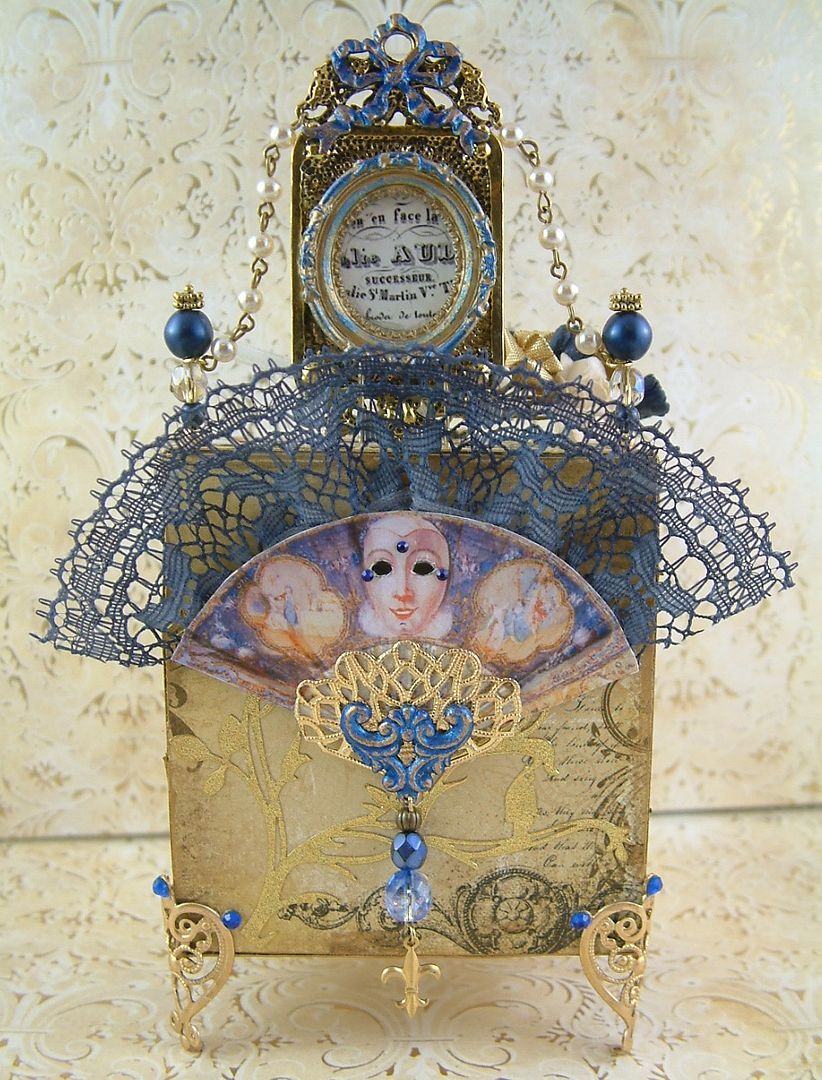 Artfully Musing: Marie Antoinette Inspired Matchbox Chest